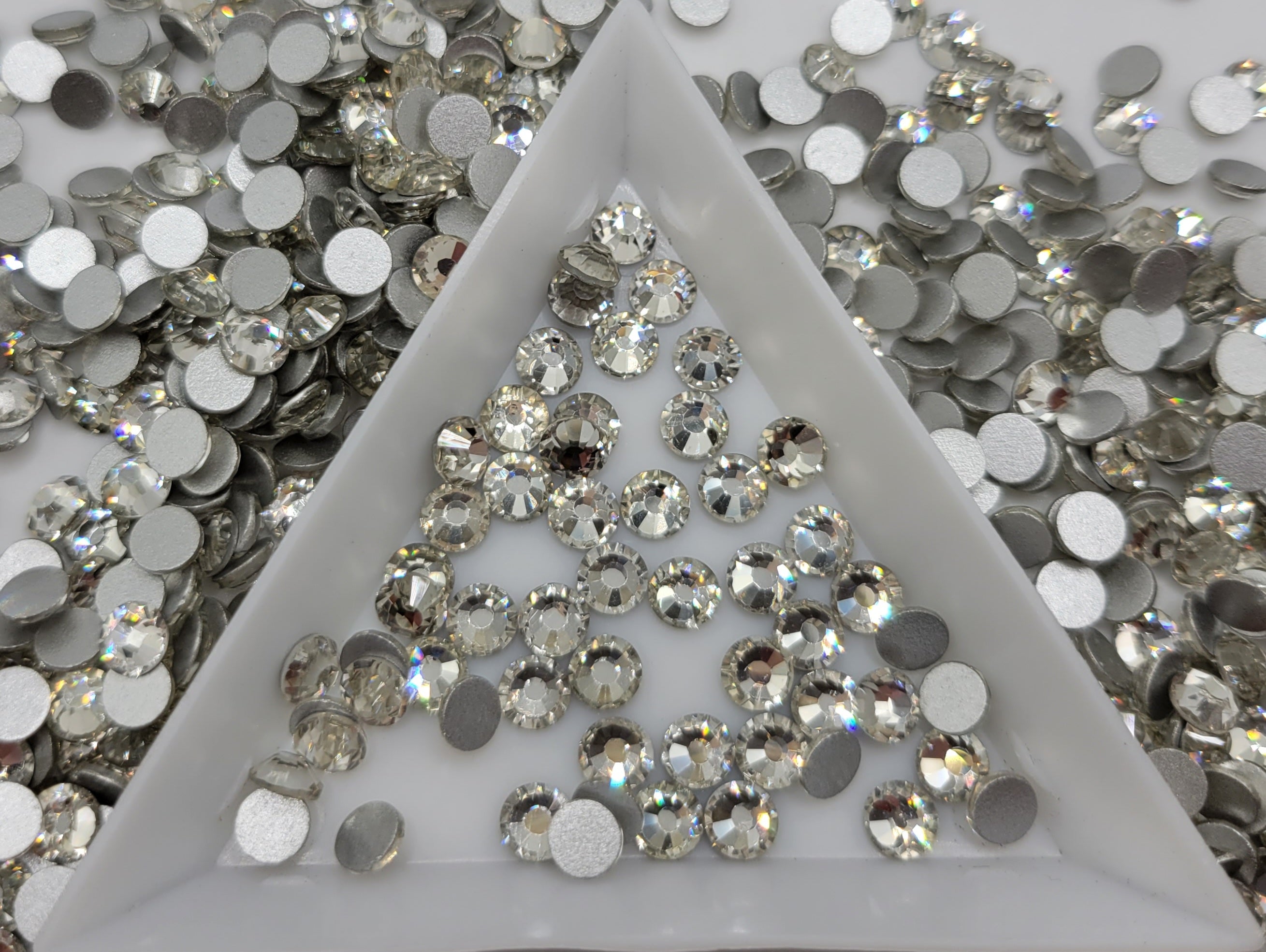 Crystal Glass Flatback Rhinestones | Craft rhinestones | Bling 3MM-SS1 ...